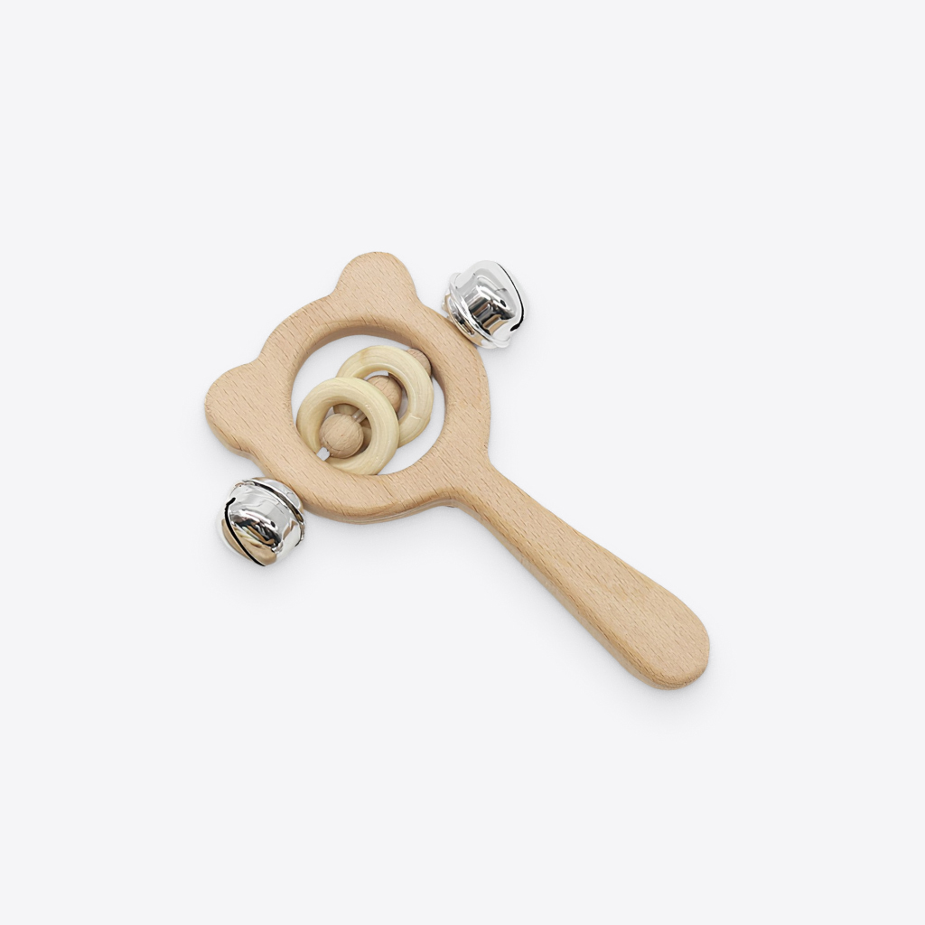Wooden Rattle - Kiddies' Joy